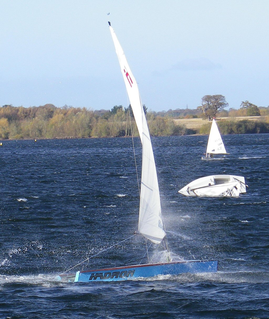 The Hadron H1 singlehander dinghy by Keith Callaghan